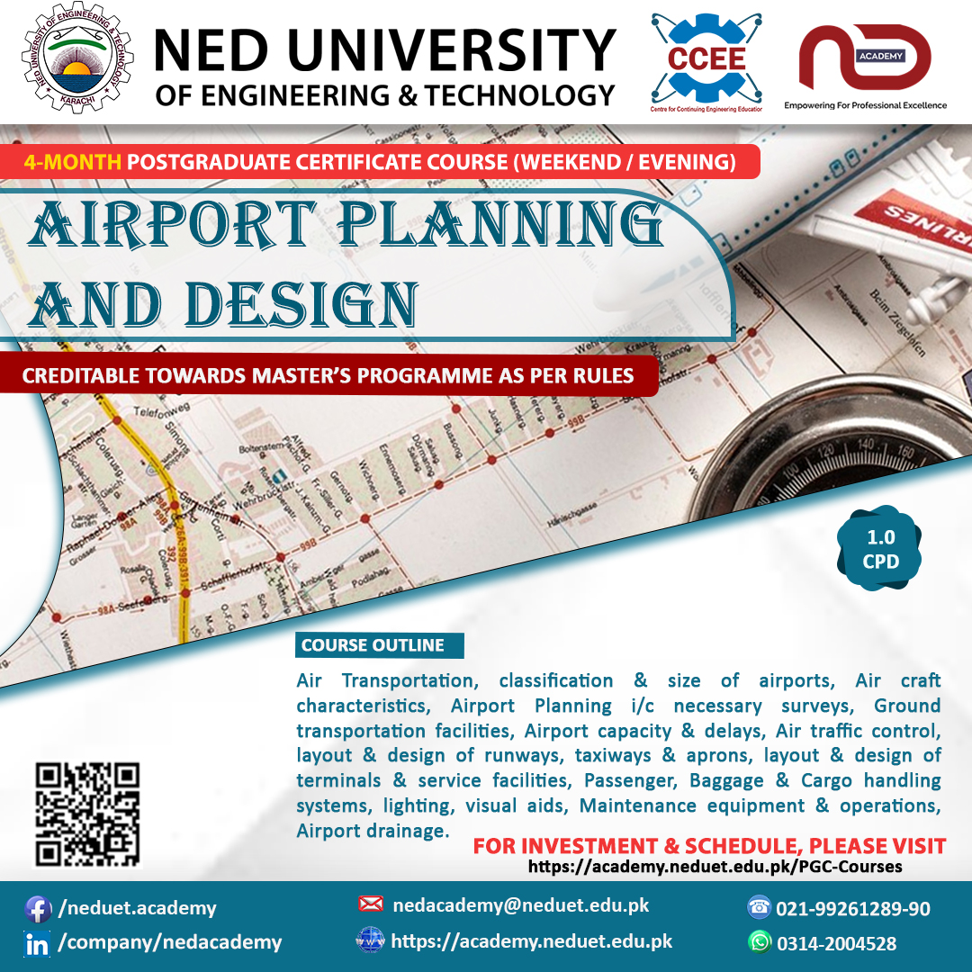 List of Courses | NED Academy - CCEE | CMPP | PTMC